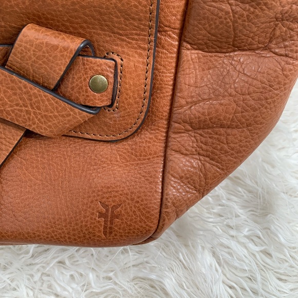 Frye | Bags | Frye Kayla Knotted Backpack Nutmeg Leather Nwot Retails ...